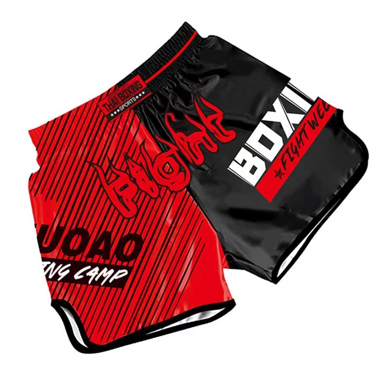 UFC training suit men's boxing shorts quick dry muay thai shorts gym ...