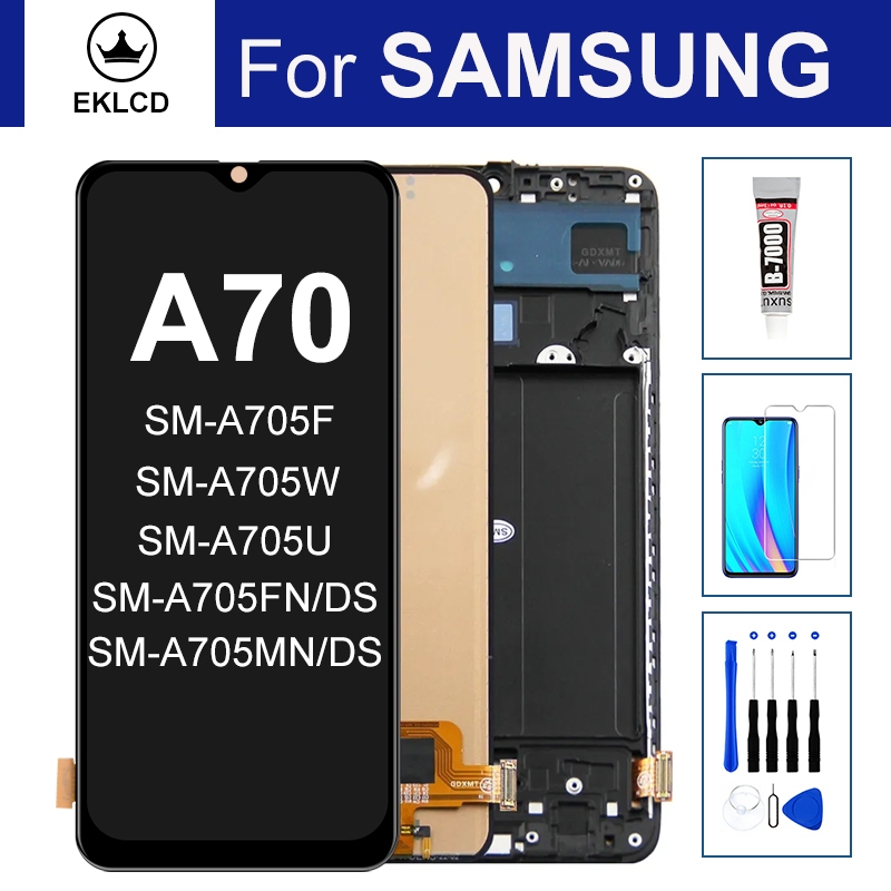LCD For Samsung Galaxy A70 A705 SM-A705F A705M Display Touch Screen ...