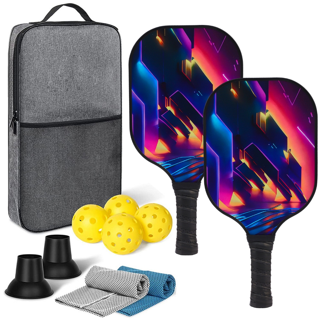 Pickleball Paddles Set of 2 or 4, USAPA Approved Pickleball Set with 4 ...