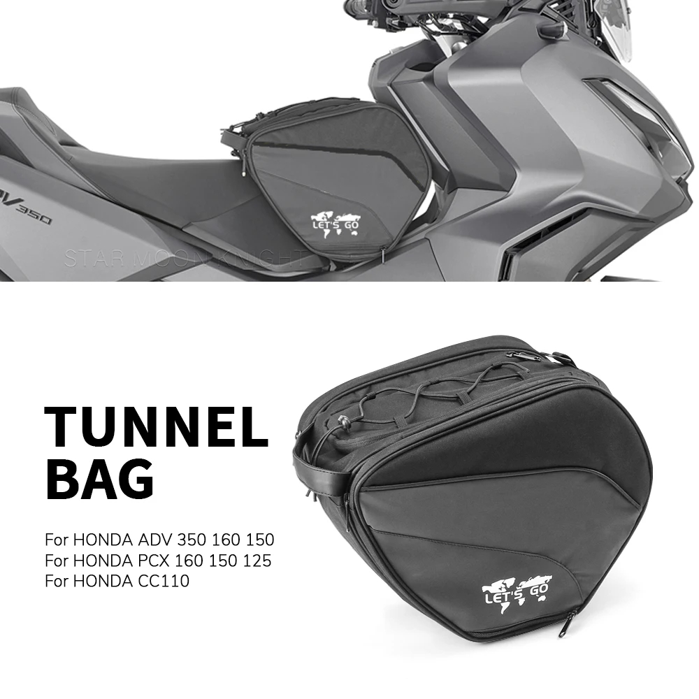 Motorcycle Scooter Tunnel Bag Waterproof Tank Travel Bag Luggage Tool ...