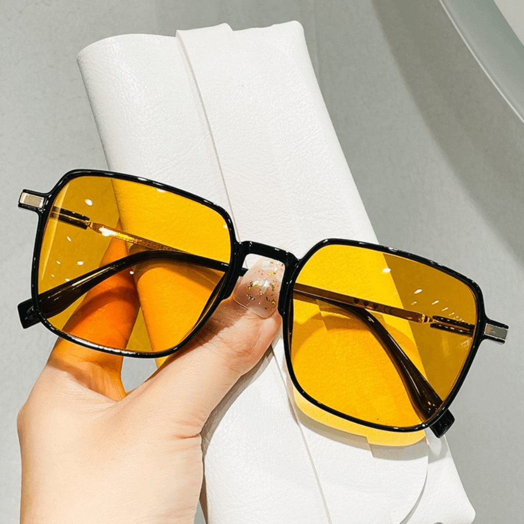 Shades Sunglasses For Women Men Aesthetic Shades Gradient Lenses Large ...