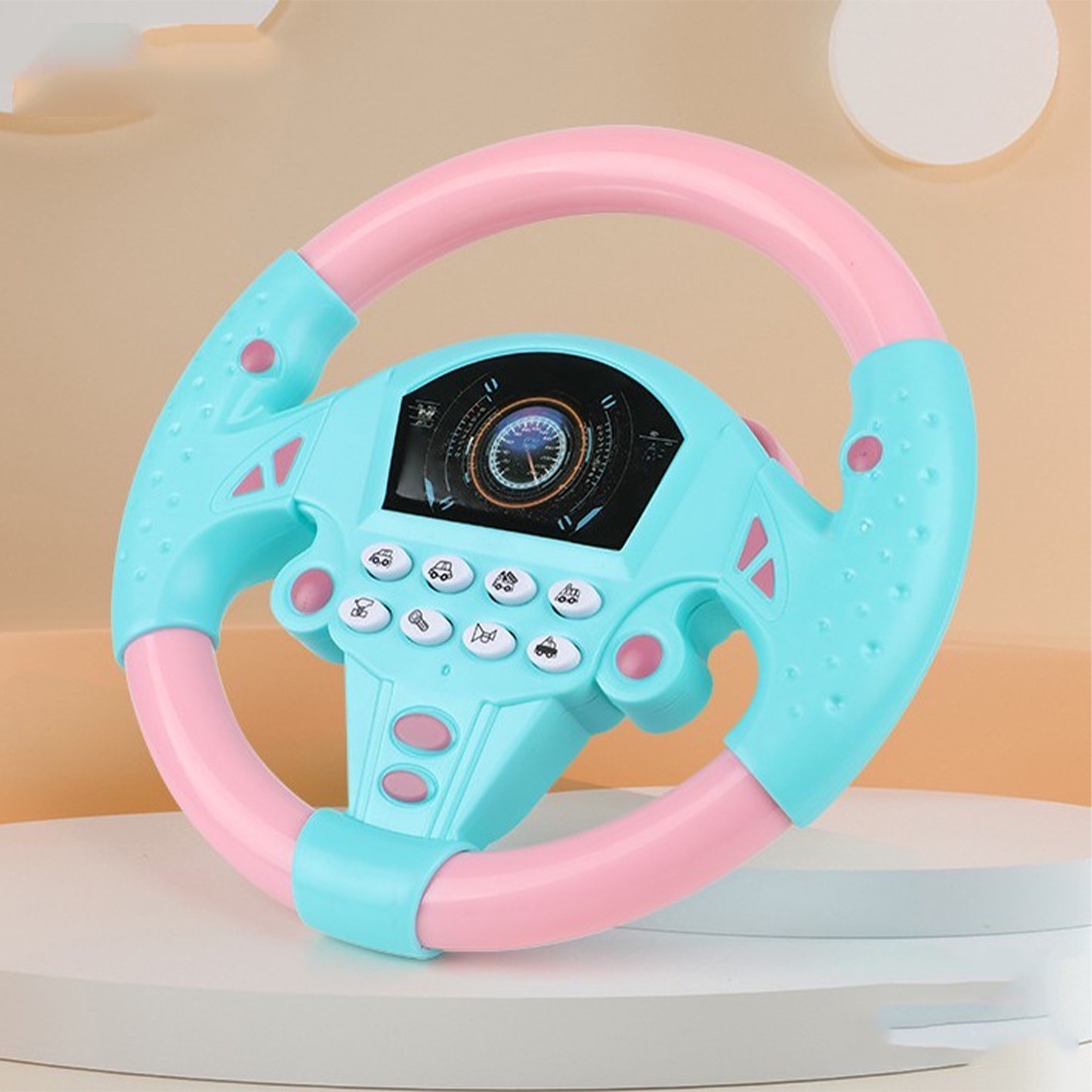 Music Steering Wheel Simulation Driving Car with Sounds for Children ...