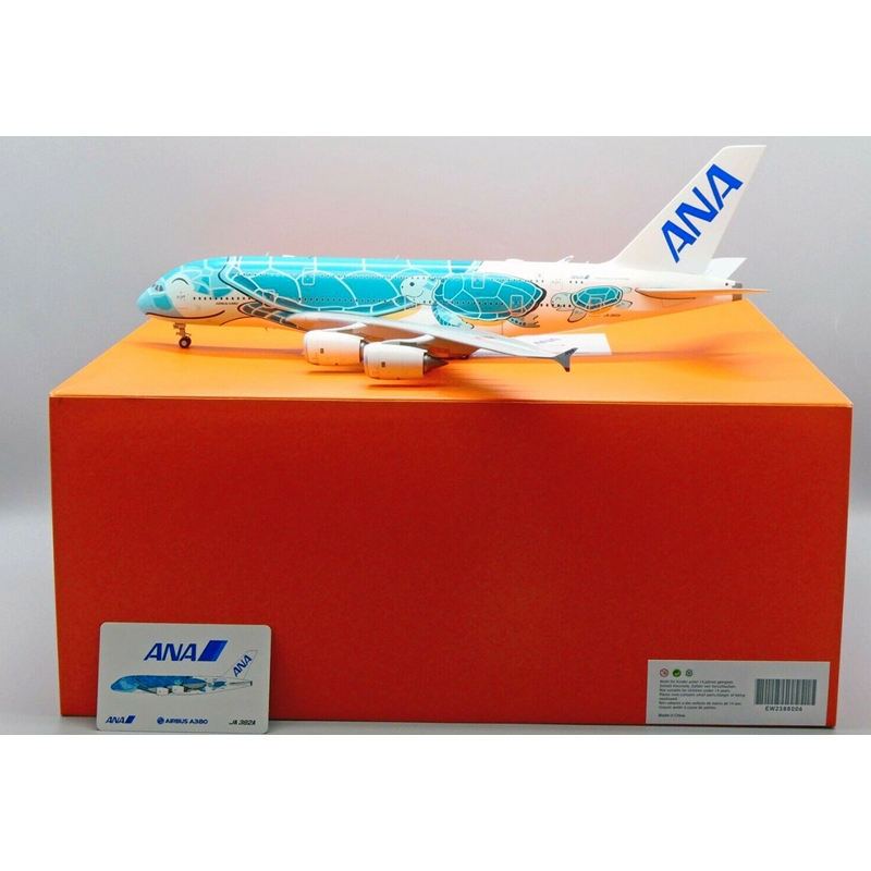 Jc 1/200 EW2388006 All Nippon Airways ANA Airbus A380 JA382A Green Sea Turtle EW2388006Blue Sea ...