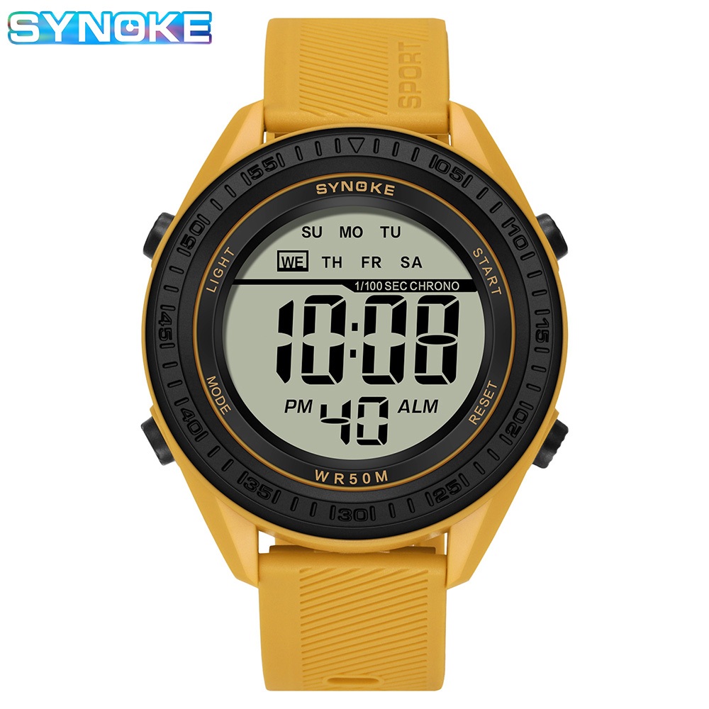 SYNOKE Watch for Men Fashion Single Display Digital Watch | Shopee ...
