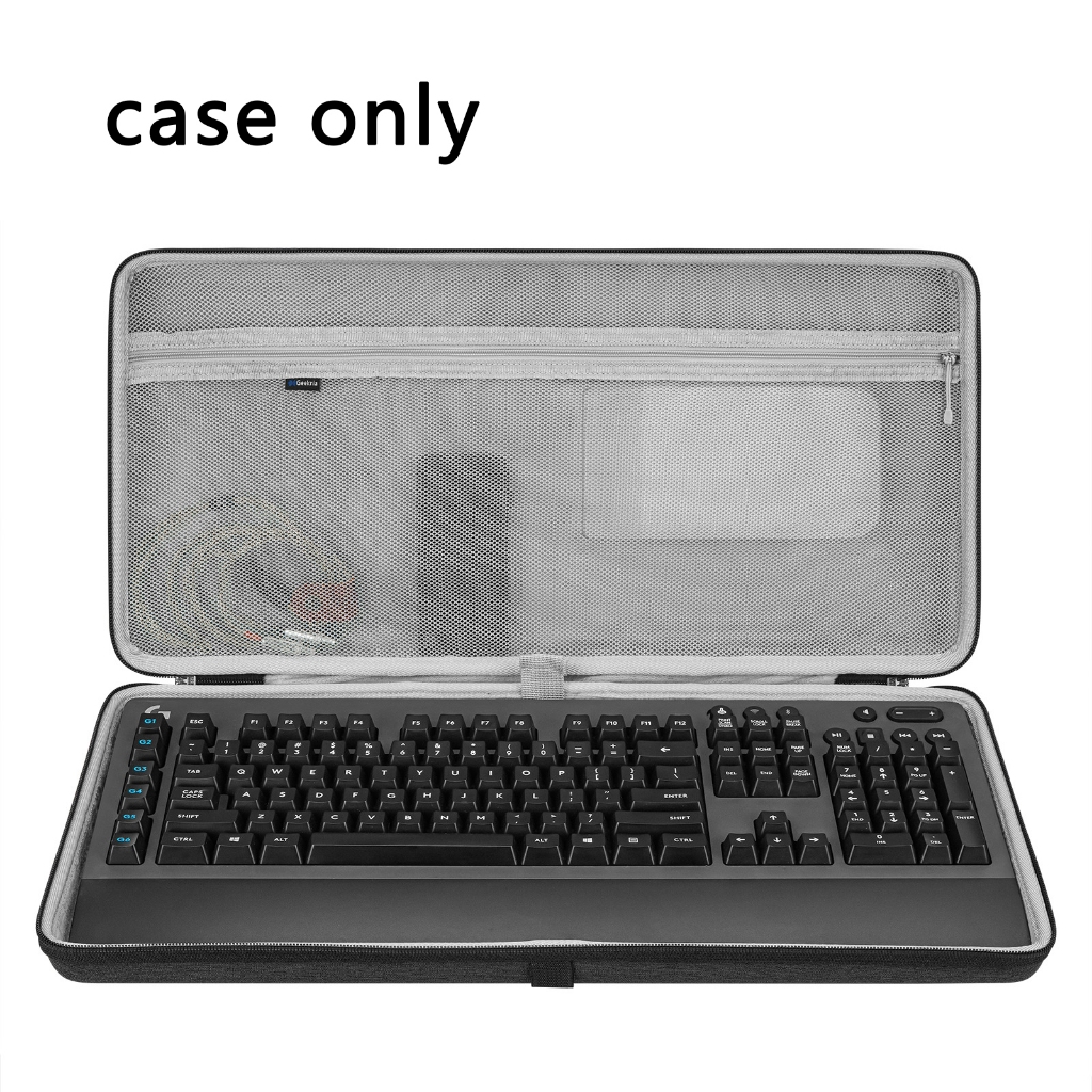 Geekria Keyboard Case for 104~108 Key Gaming Keyboards, Compatible with ...