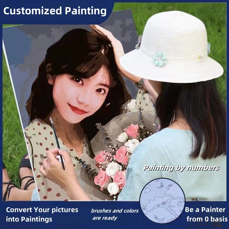 Custom-made Painting Paint By Numbers customize painting with your own ...