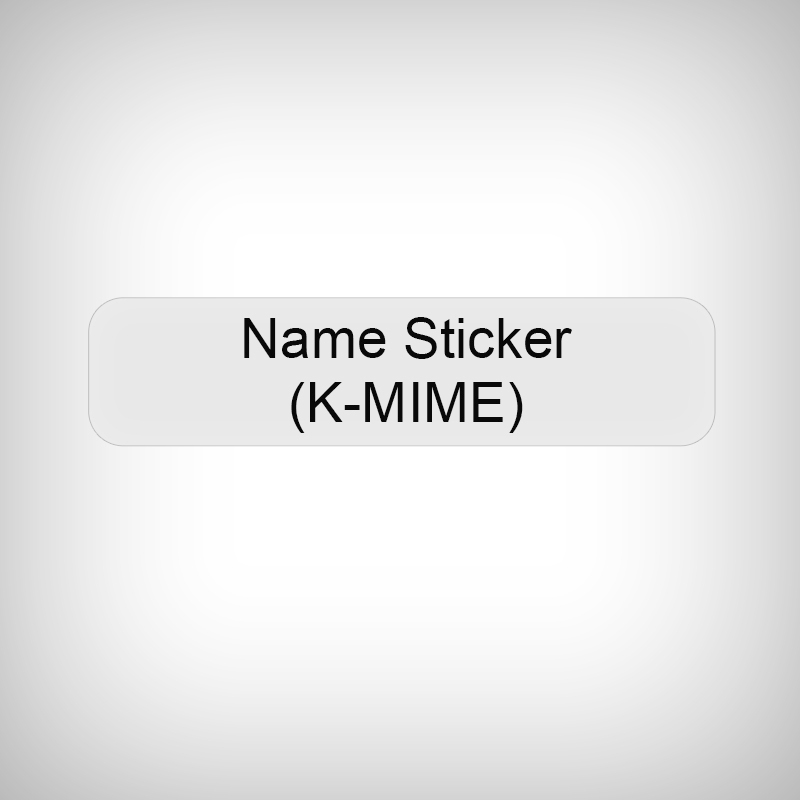 Transparent Name Stickers for School Material Identification | Shopee ...