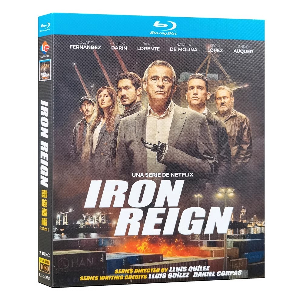 2024 Blu-ray American Drama Iron Reign 1080P Hobby Collection | Shopee ...
