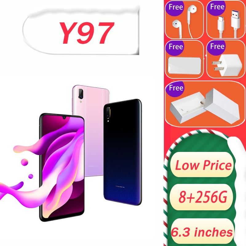 For VIVO Y97 8+256G 4G efficient smartphone MediaTek Helio P60 high ...
