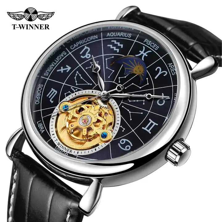 T-Winner Watch Fashion Reloj Para Hombre Watch Men's Mechanical ...