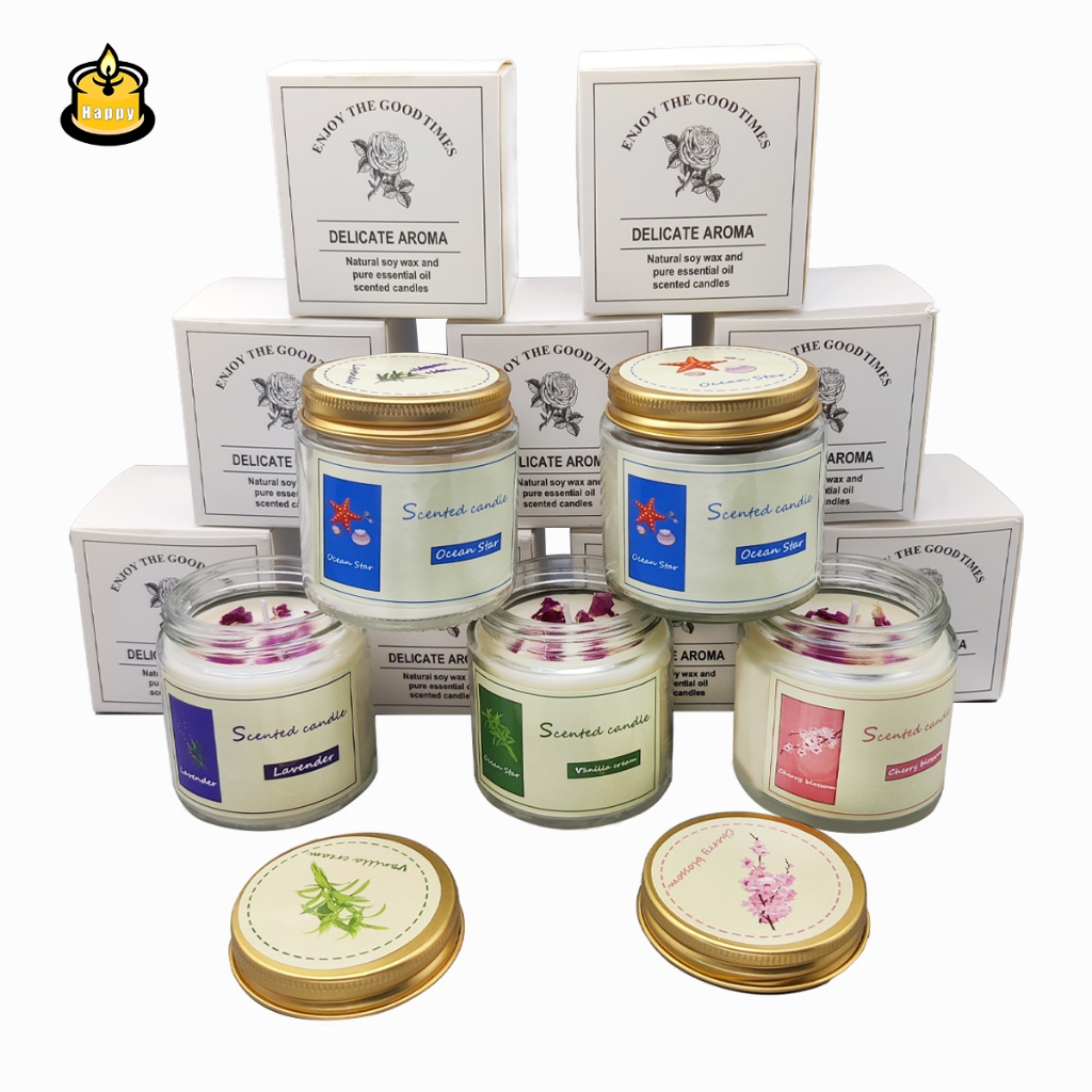 100g scented candle home fragrance christening /wedding / party ...