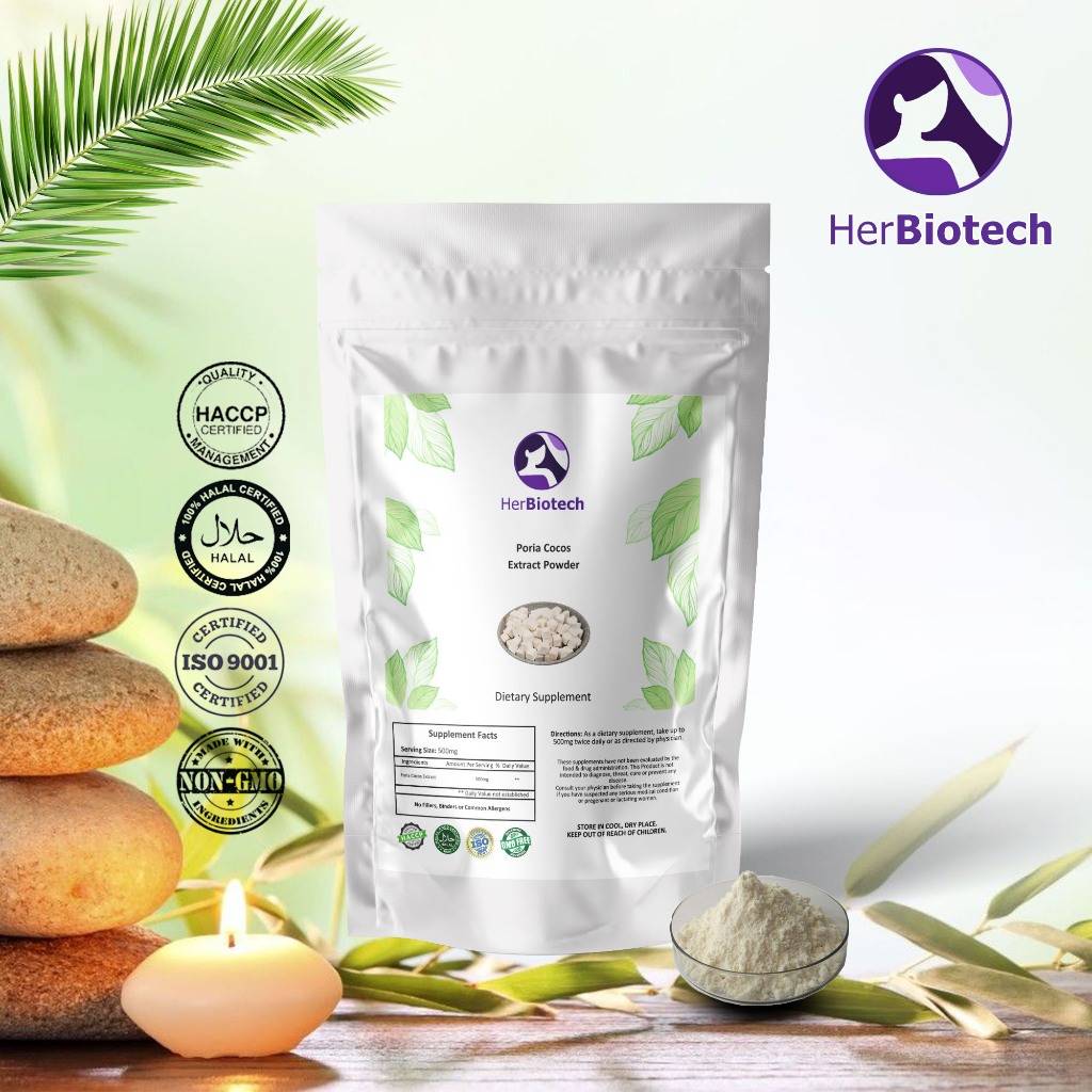 [HerBiotech] Poria Cocos Extract (茯苓) Powder: Chinese Medicine for Help ...