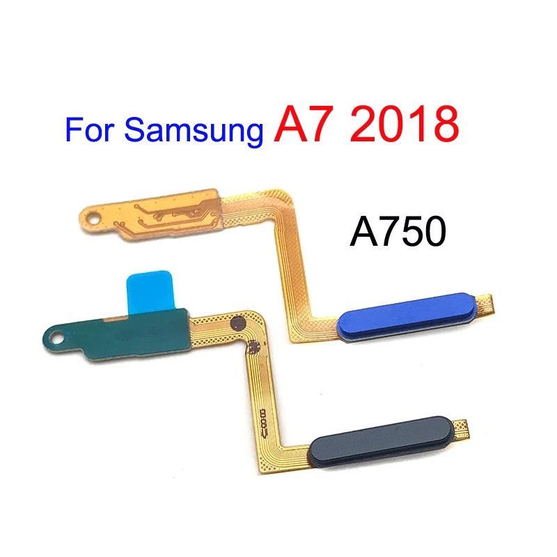 Fingerprint Power Button Flex Finger Print Sensor For Samsung Galaxy A7 ...