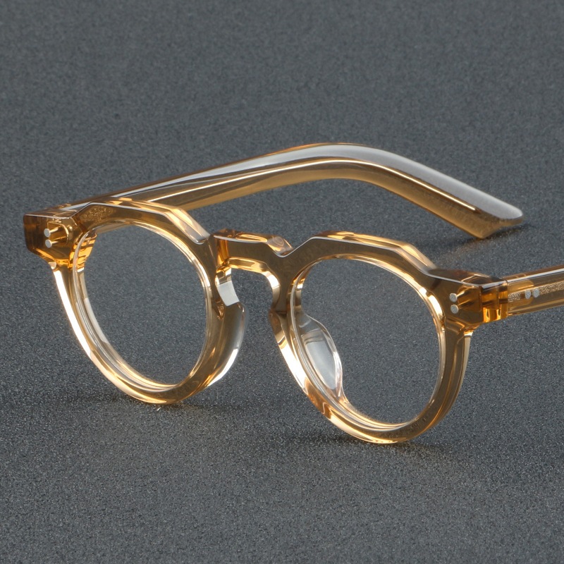 Retro Oval Eyeglasses Frame Women Men Clear Lens Optical Glasses Frames ...
