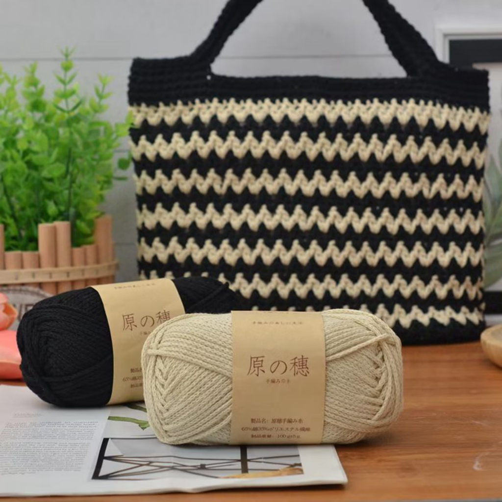 Hollow cotton thread 2mm medium coarse cotton hemp thread hand woven ...