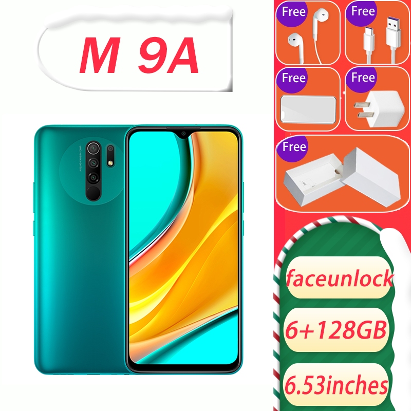 Xiaomi Redmi 9A 6+128G 4G network original genuine smartphone 5000mAh ...