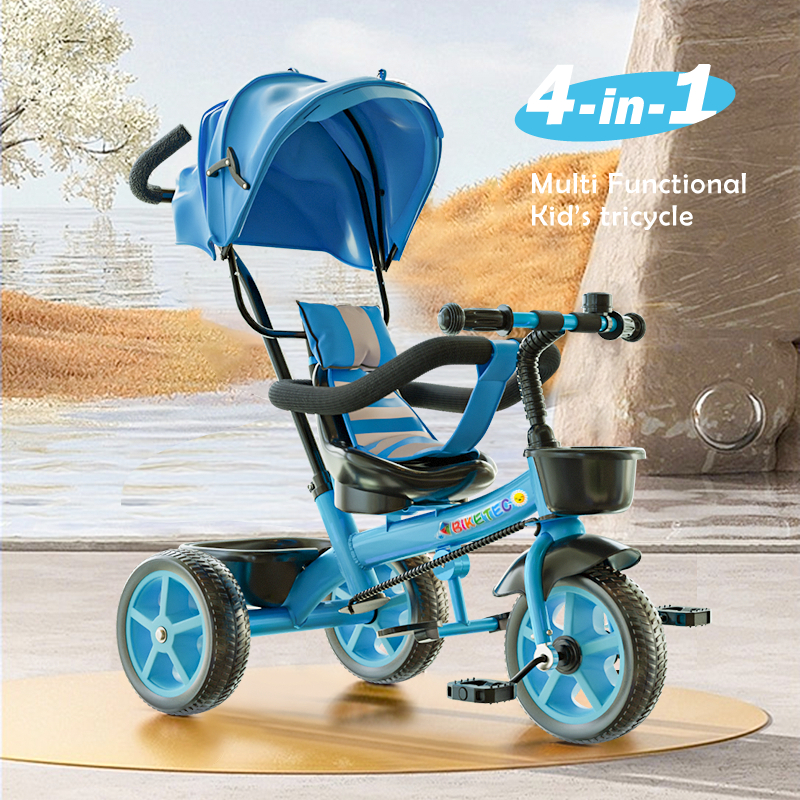 Bike for Kids Bike for Baby 3 Wheels Trolley Bike Baby Stroller Bike ...