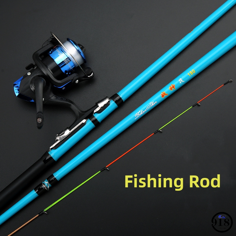 【COD】Fishing Rod Soft Tail Raft Rod 1.5M/1.8M/2.1M 2 Segment Cuttage ...