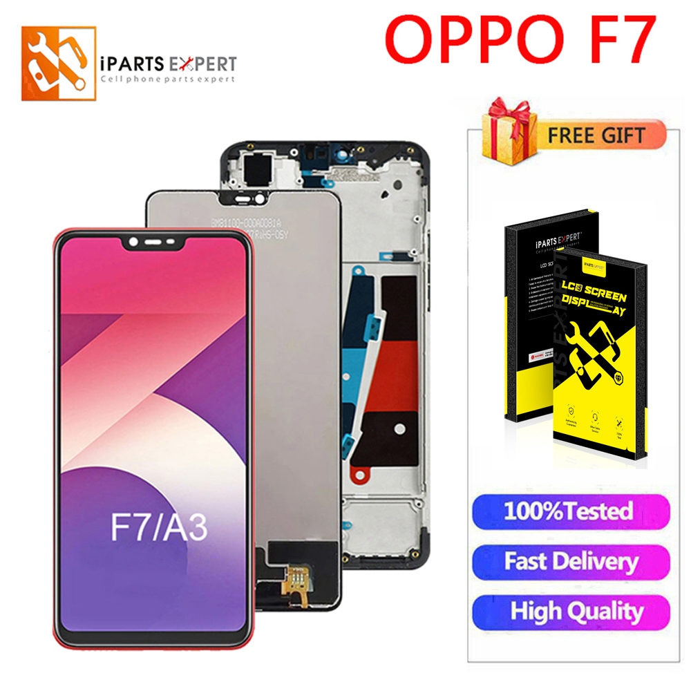 IPARTSEXPERT LCD For OPPO F7 A3 CPH1819 CPH1821 LCD With Frame Touch ...