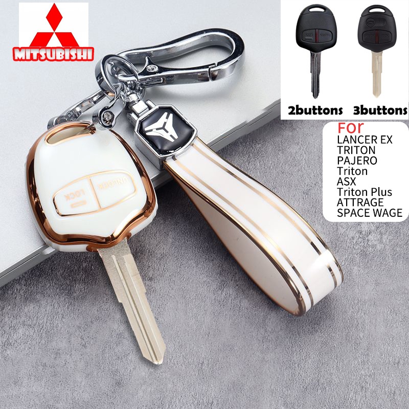 Tpu key case Mitsubishi car 2/3buttons key case for Mitsubishi LANCER ...