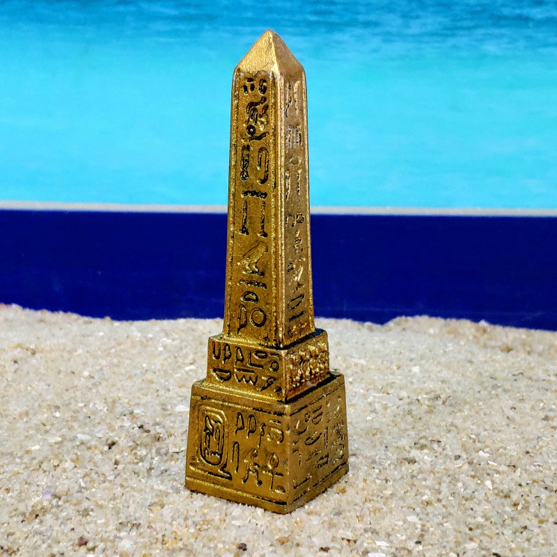 Obelisk Famous Buildings of Ancient Egypt Resin Crafts Artwork Statue ...