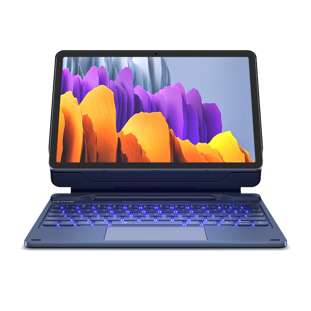 Dexnor Keyboard Case for Samsung Galaxy Tab S9 11"/ S9 FE 10.9" Case ...