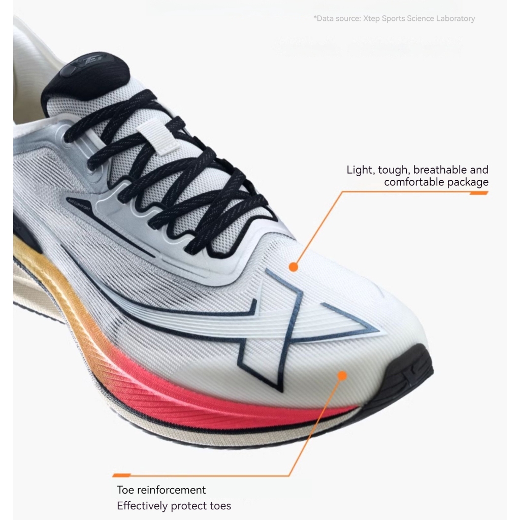 XTEP 2000KM 2.0 Men Running Shoes Rebound Support Professional ...