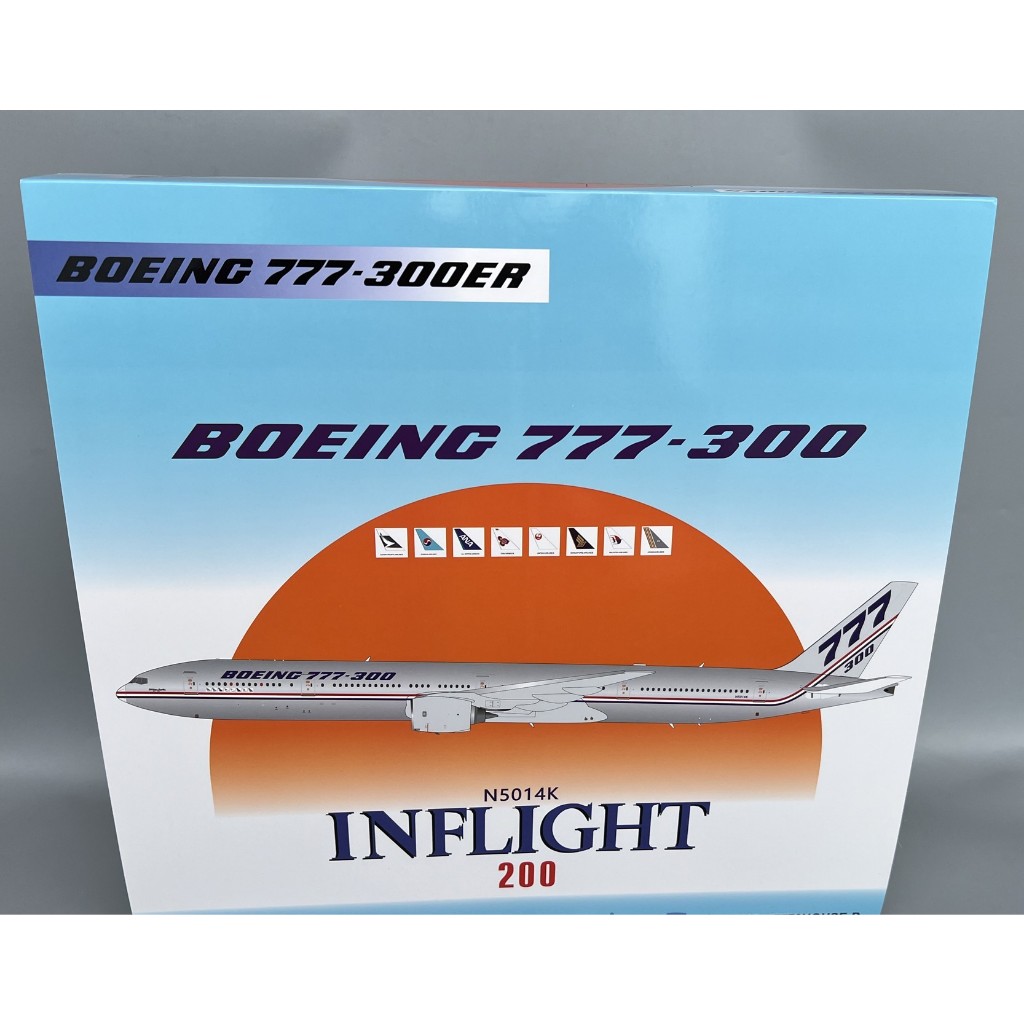 Inflight 1/200 Alloy Model Boeing 777-300 Boeing Original Factory ...