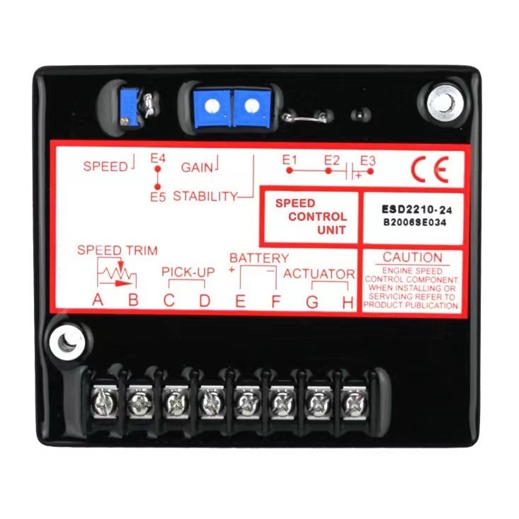 ESD2210 12V 24V generator set control panel diesel power control screen ...