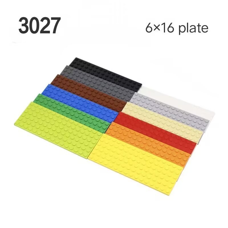 Moc Small Particles 6 x 16 Double-Sided Base Plate Compatible with Lego ...