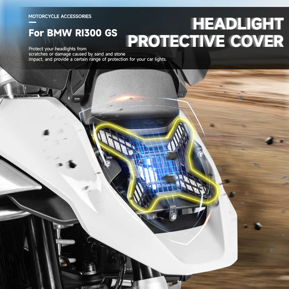 For BMW R1300 GS R 1300 GS 2024-Front Turn Signal Protection Aluminum ...