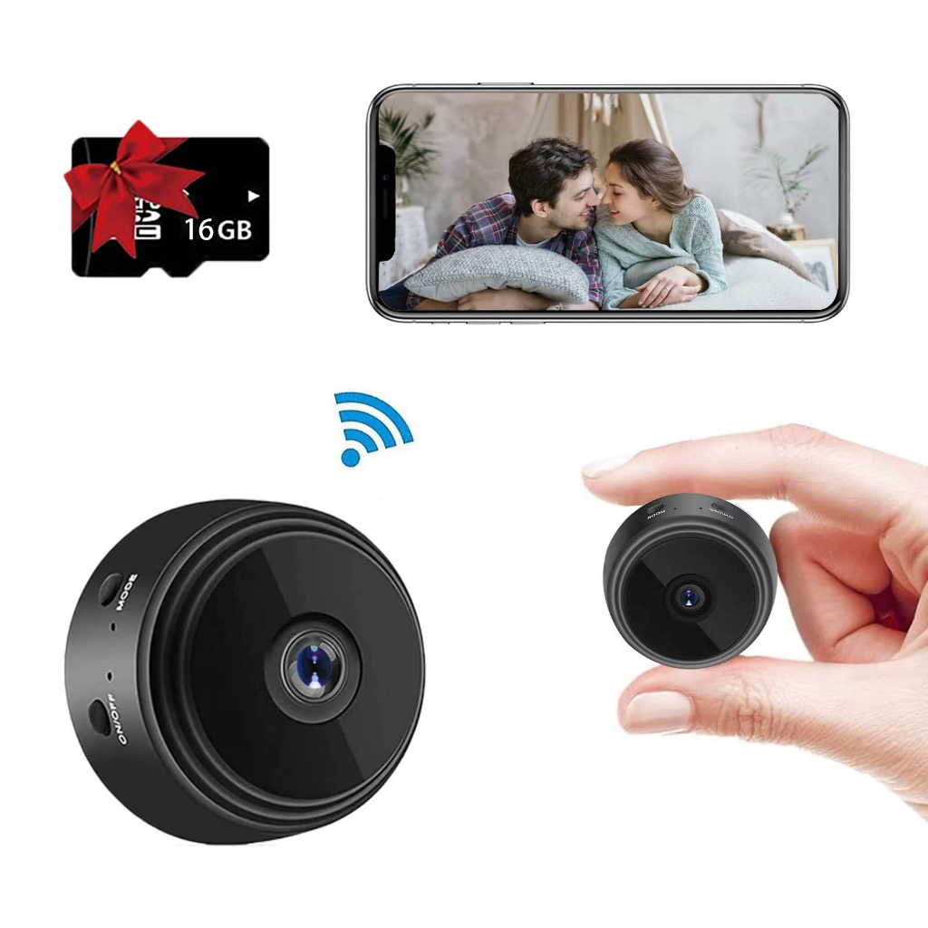 2025 Mini Camera WiFi 1080P HD IP Camera Home Security Magnetic ...