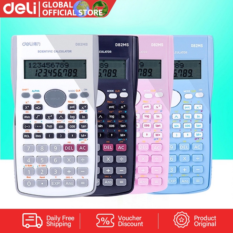 Deli Scientific Calculator Big And Clear Display School Supplies Office ...