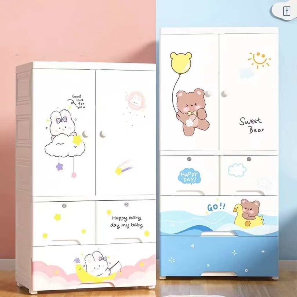 【Fast Shipping】Durabox Cabinet Drawer Baby Cabinet Plastic Wardrobe ...