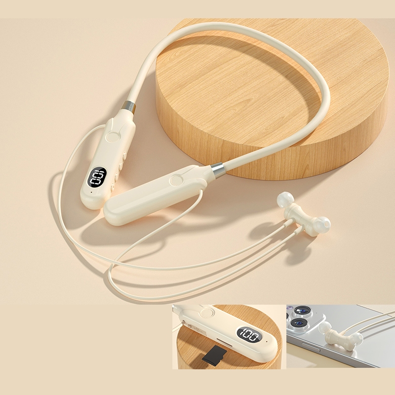 VANTEENIE Bluetooth Headset Can Be Inserted Card Wireless Headphone ...