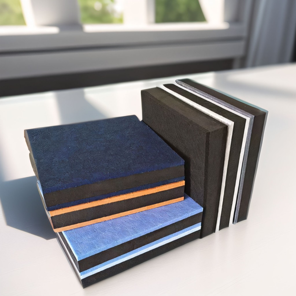 High Density Foam Sound Insulation Board,Three-layer Composite Sound ...