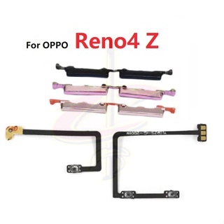 On off power switch button flex For OPPO Reno 4Z 4 Z 5G | Shopee ...