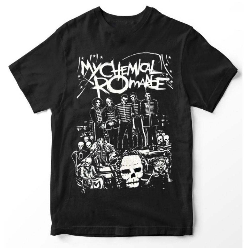 Simple Fashion My CHEMICAL ROMANCE The Black Tshirt Parade Is Dead Premium Mcr Helena Summer ...