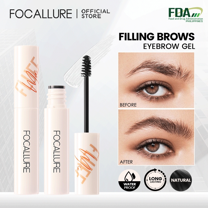 Focallure Waterproof Eyebrow Gel Brush Microblading Long-wear Sculpt ...