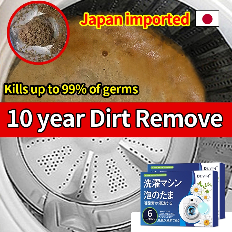 Washing Machine Cleaner with Odor Blasters Effervescent Tablets High ...