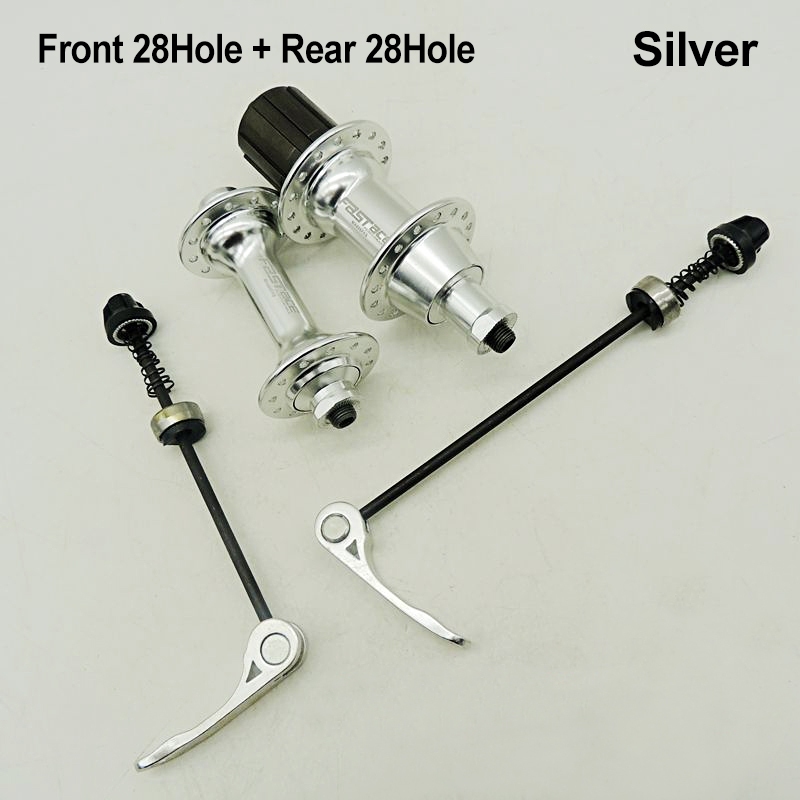 FASTACE Road bike hub sealed bearing Black/Silver 24/28/32/36 hole ...