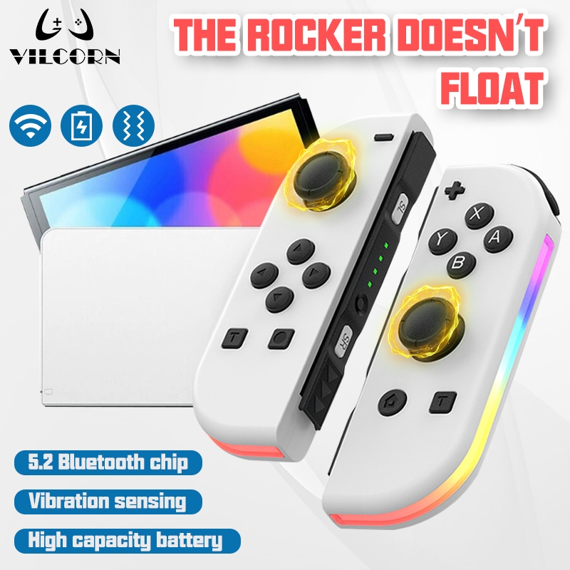 Wireless Gamepad for Nintendo Switch Joys-Cons L/R Controllers for NS Switch Oled Lite Joystick ...