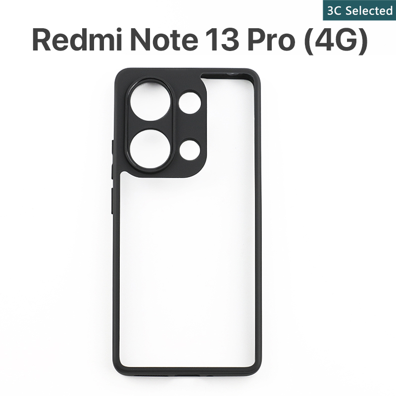 Case Redmi Note 13 13Pro 13Pro+ 4G 5G Built-in Airbags Transparent Back ...