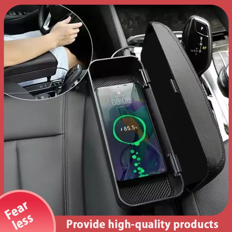 Car Multifunctional Armrest Box Seat Gap Storage Box Arm Rest ...