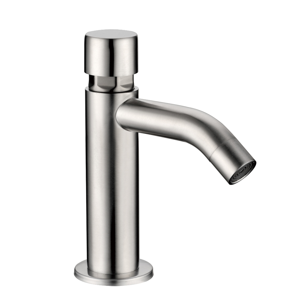 Durable Stainless steel push button faucet time delay shut off water ...