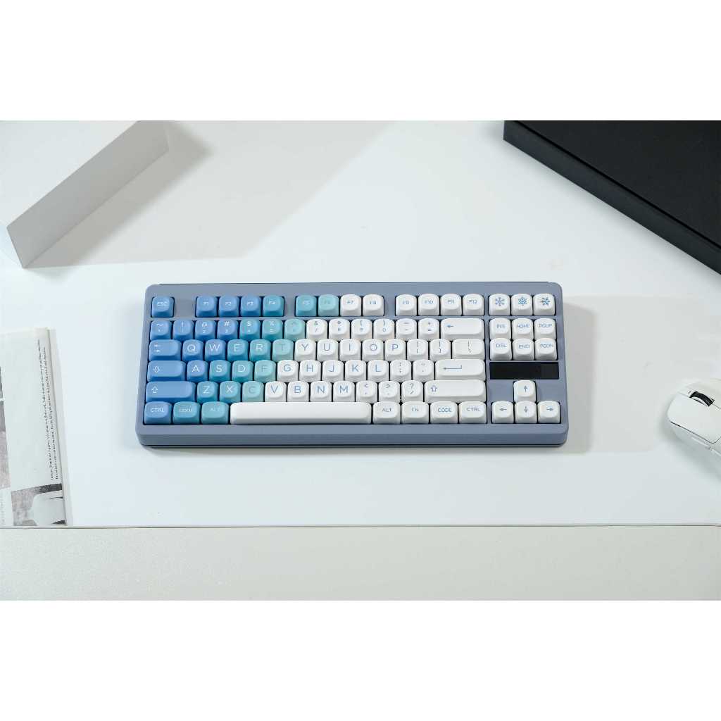 GMK Yeti Gradient keycaps, 126 Keys keycaps MOA Profile DYE-SUB ...