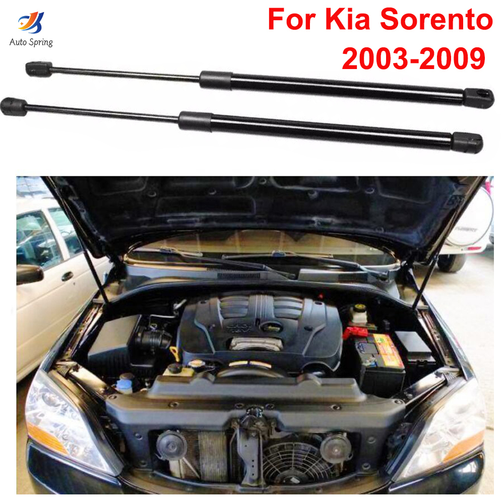 564mm Front Hood Struts for Kia Sorento 2003 2004 2005 2006 2007 2008 ...