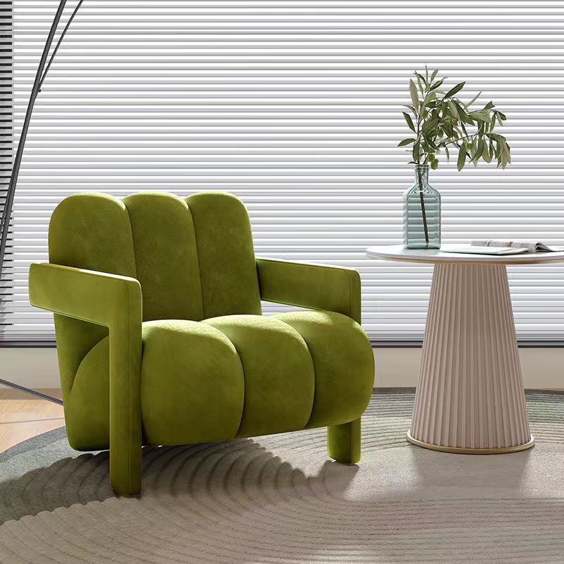 Cream Style Leisure Chair Designer Lazy Sofa Living Room Balcony Single ...