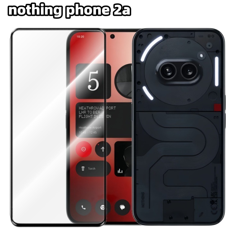 Nothing Phone (2a) (2)(1) Tempered Glass Screen Protectors For Nothing ...