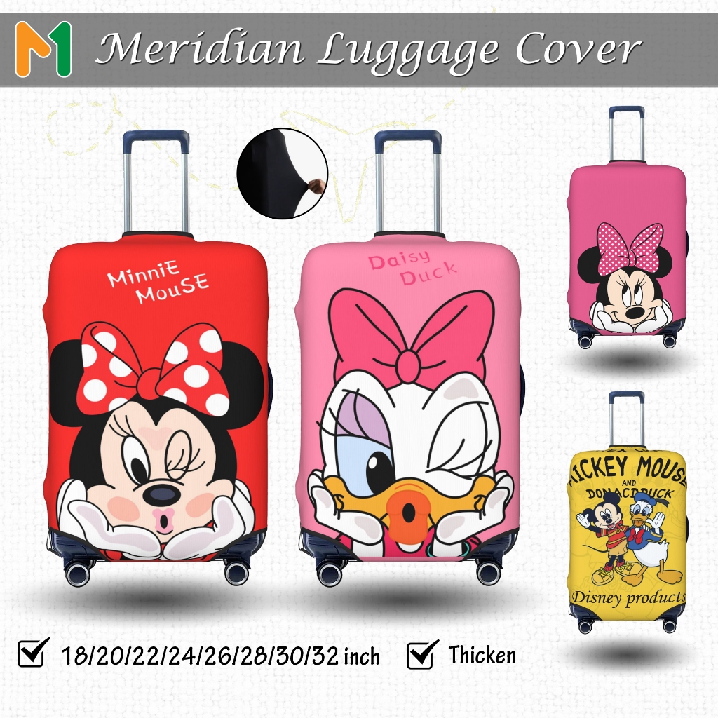 Luggage Protector Cover Minnie Thicken Cartoon Suitcase Cover ...